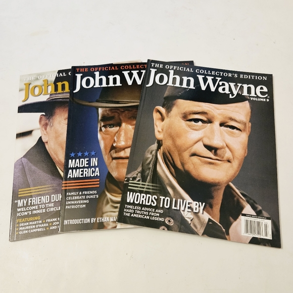 John Wayne | Other | John Wayne The Official Collectors Edition ...